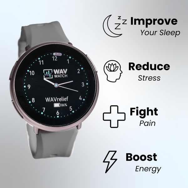WAVwatch Wearable Sound Wave Therapy Watch